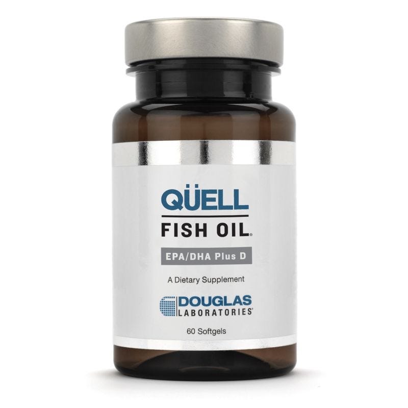 QÜELL® Fish Oil - EPA/DHA Plus D | Douglas Labs